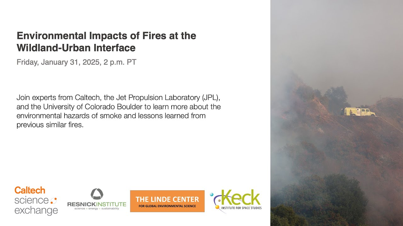 Environmental Impacts of Fires at the Wildland-Urban Interface - YouTube