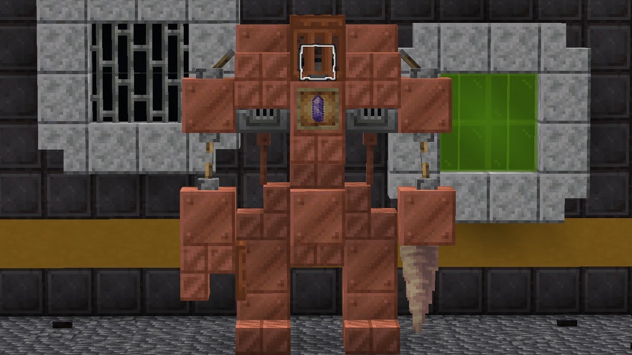 STEAMPUNK ROBOT // MINECRAFT 1.17+ - YouTube