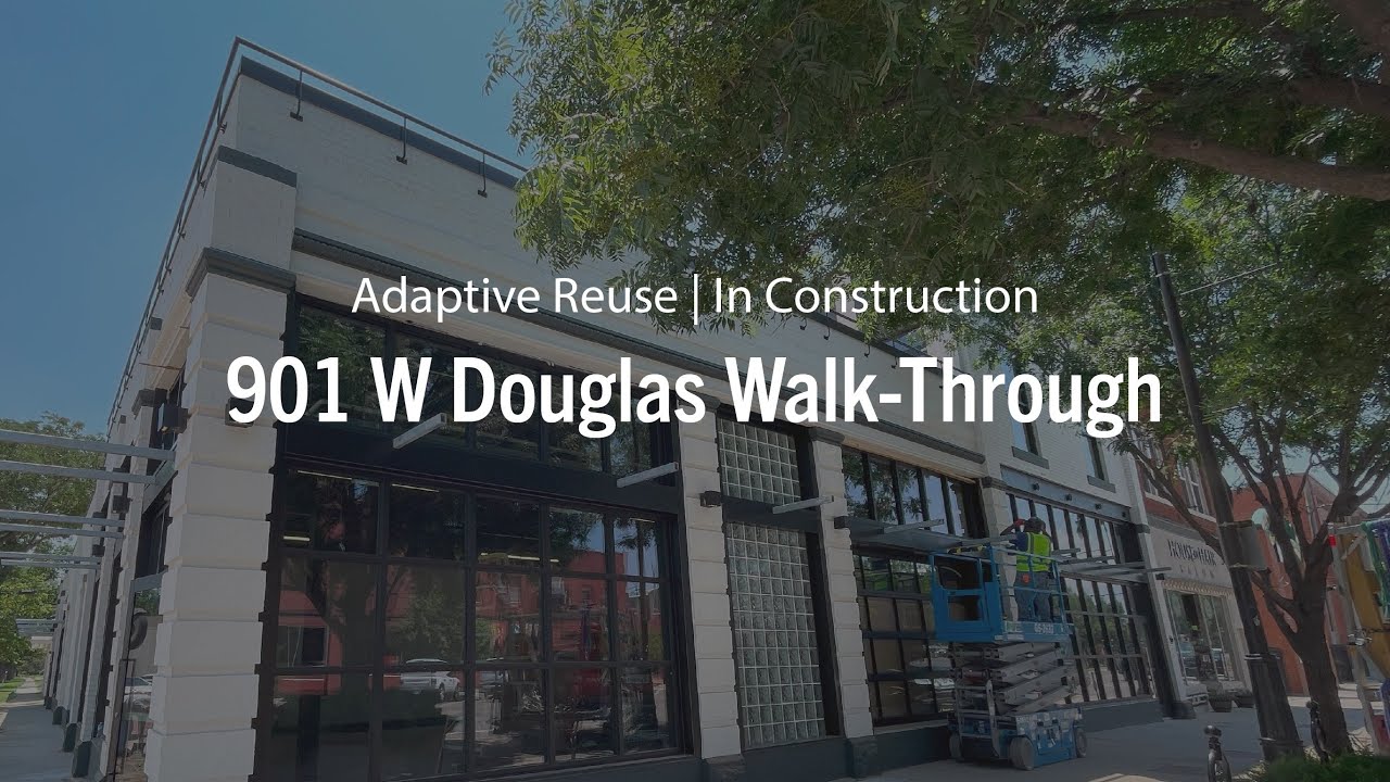 901 W Douglas Ave | Building Walk-Through - YouTube