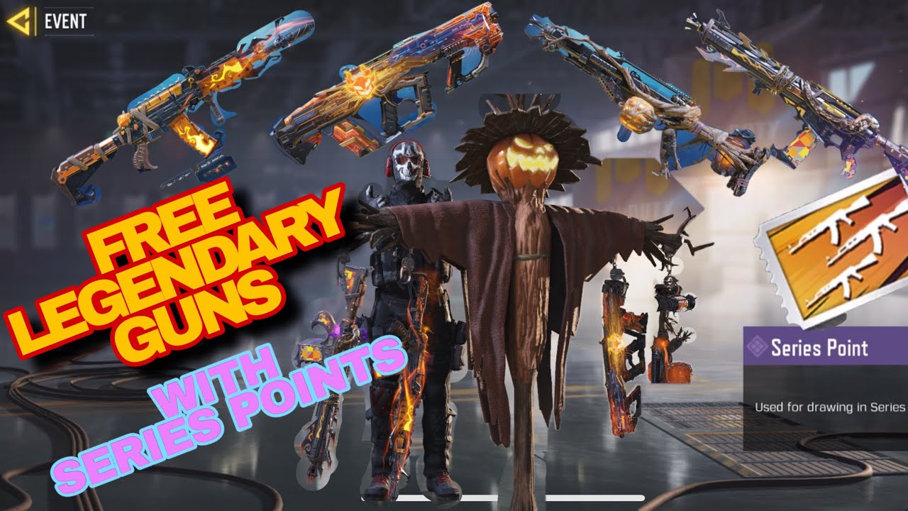 CODM | How to get Legendary Guns with Series Points Halloween series ...