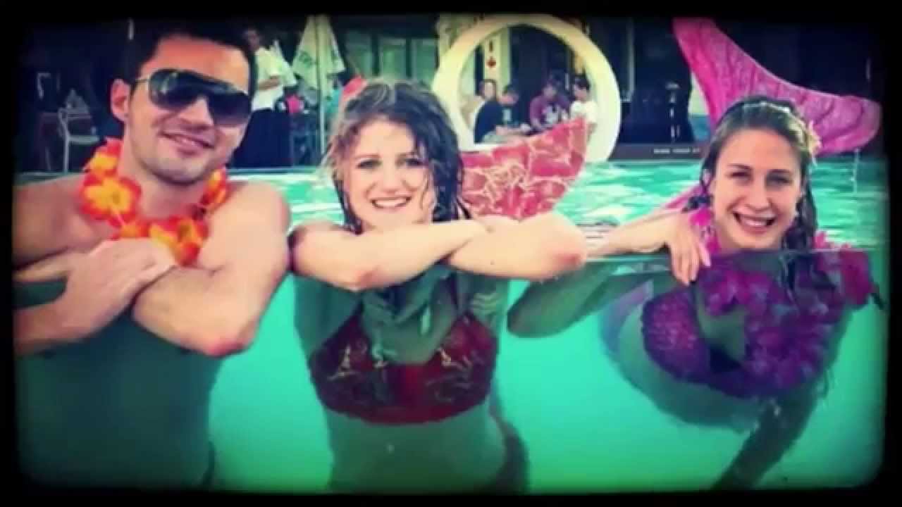 Mermaids at Shimmy Beach Club - Cape Town - YouTube