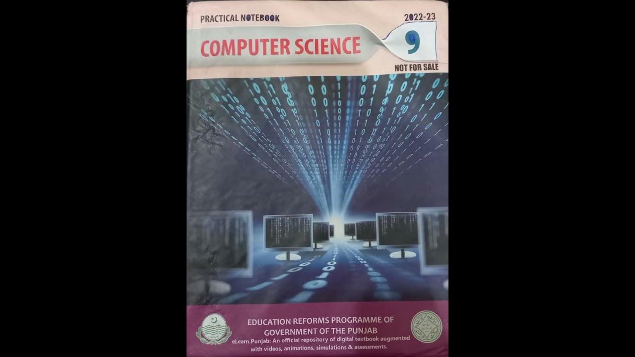 9 class computer practical notebook solved - YouTube