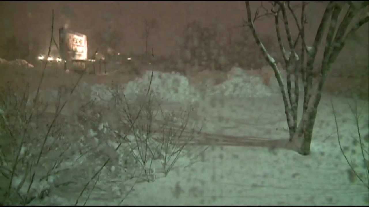 Snow Storm Time-Lapse in Madison, December 20, 2012 - YouTube