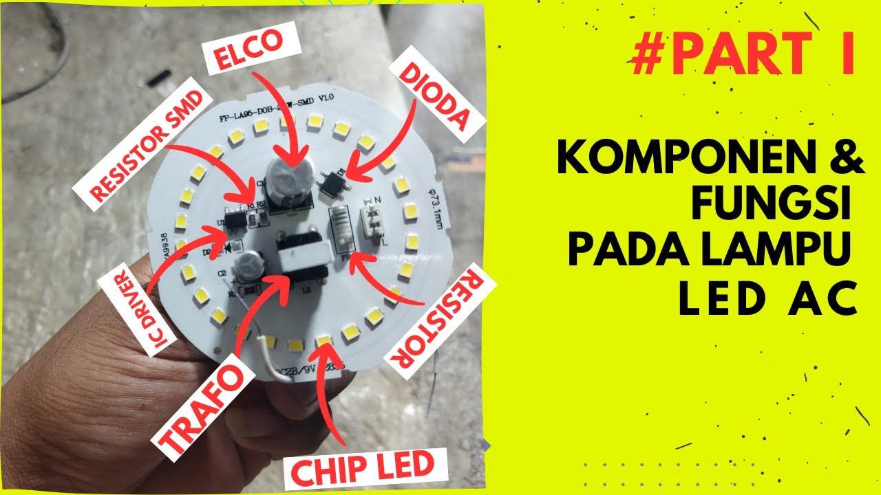 Mau belajar servis lampu bingung di mana...? Simak cara dasar servis ...