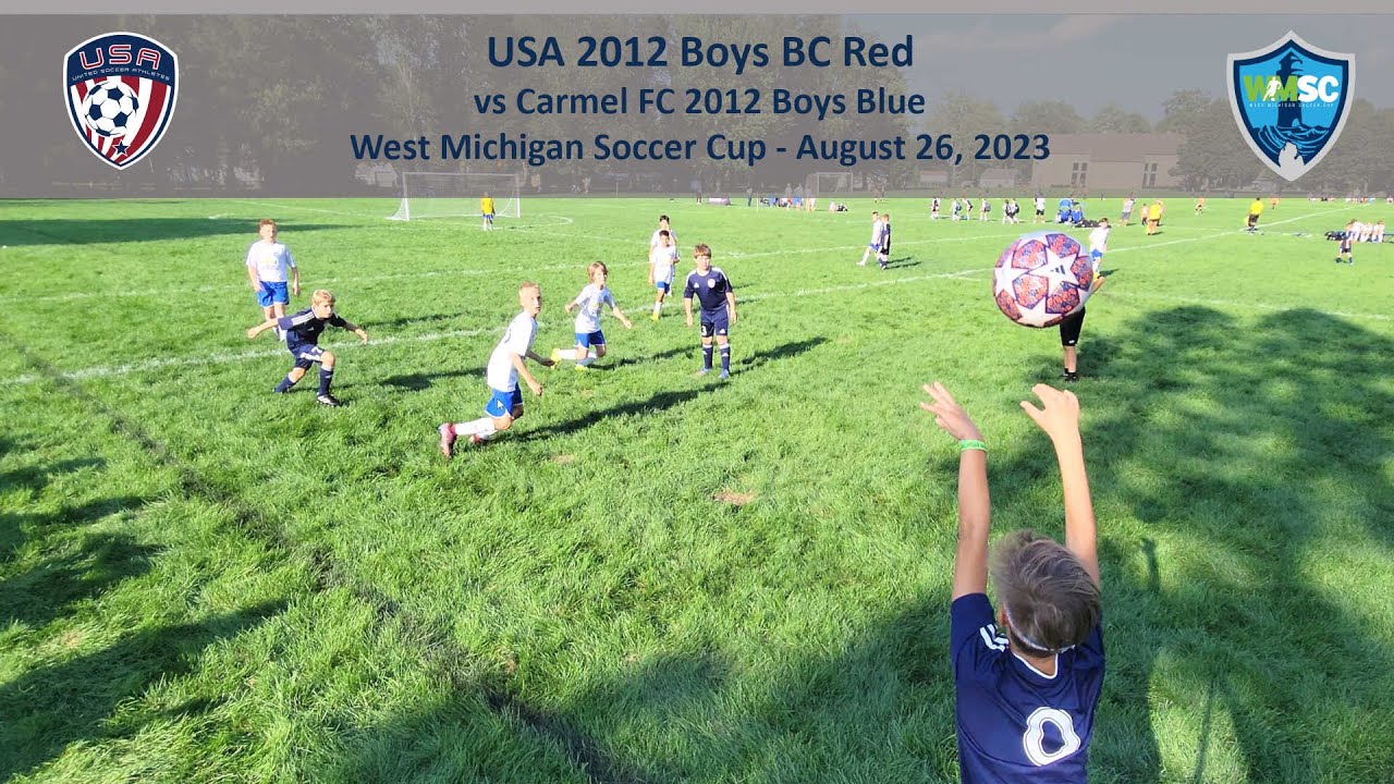 USA 2012 BC Red at AYSO United ADA 12B - U12 - Sep 16, 2023 - YouTube