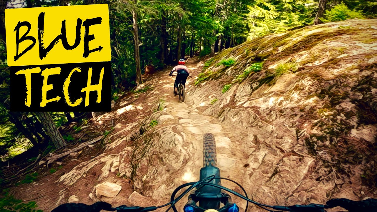 BEST Blue Tech trails / Whistler Bike Park - YouTube