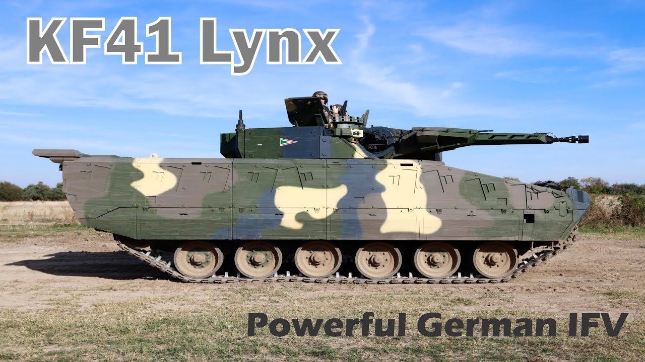 The German KF41 Lynx IFV provides infantry with superior mobility and ...