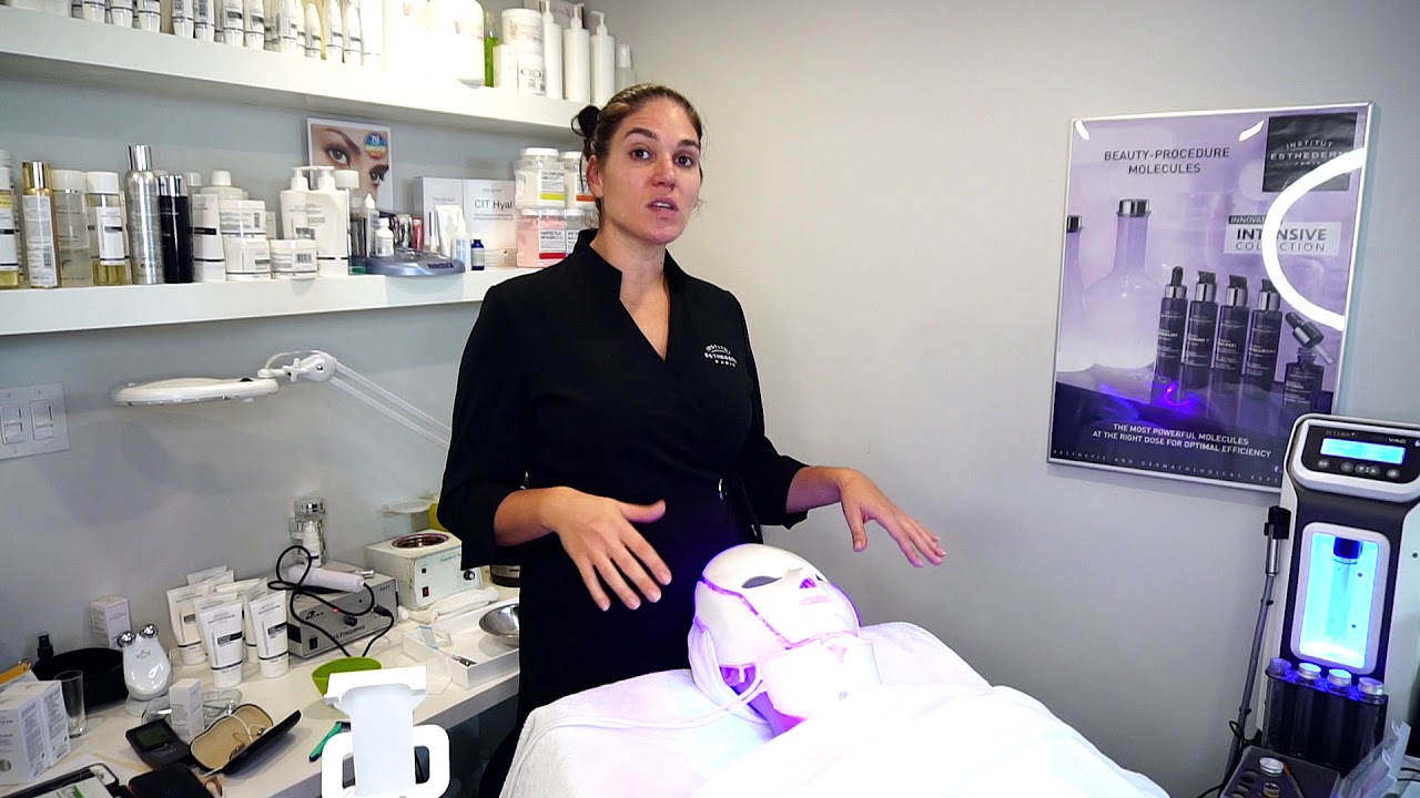 Light Therapy Facial - Hollywood Skin Secrets - YouTube