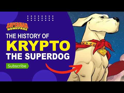 The History of Krypto the Superdog