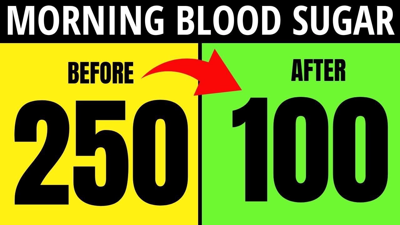 Lower High Morning Blood Sugar (Dawn Phenomenon) Naturally - YouTube