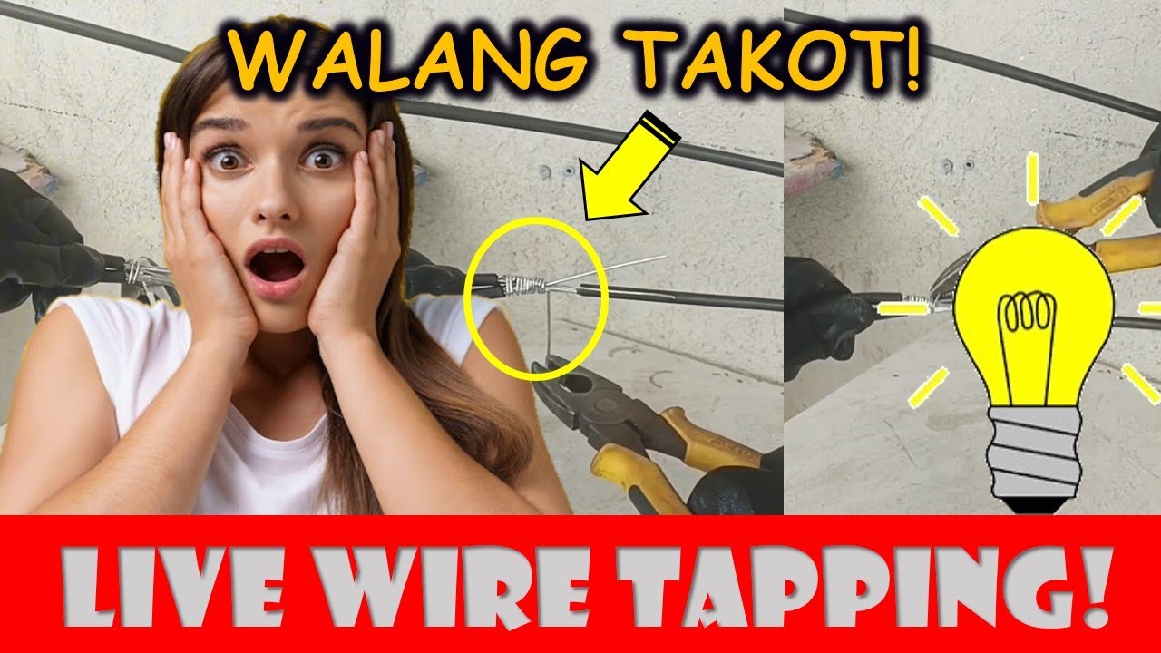 Ito nakakatakot live wire tapping - YouTube