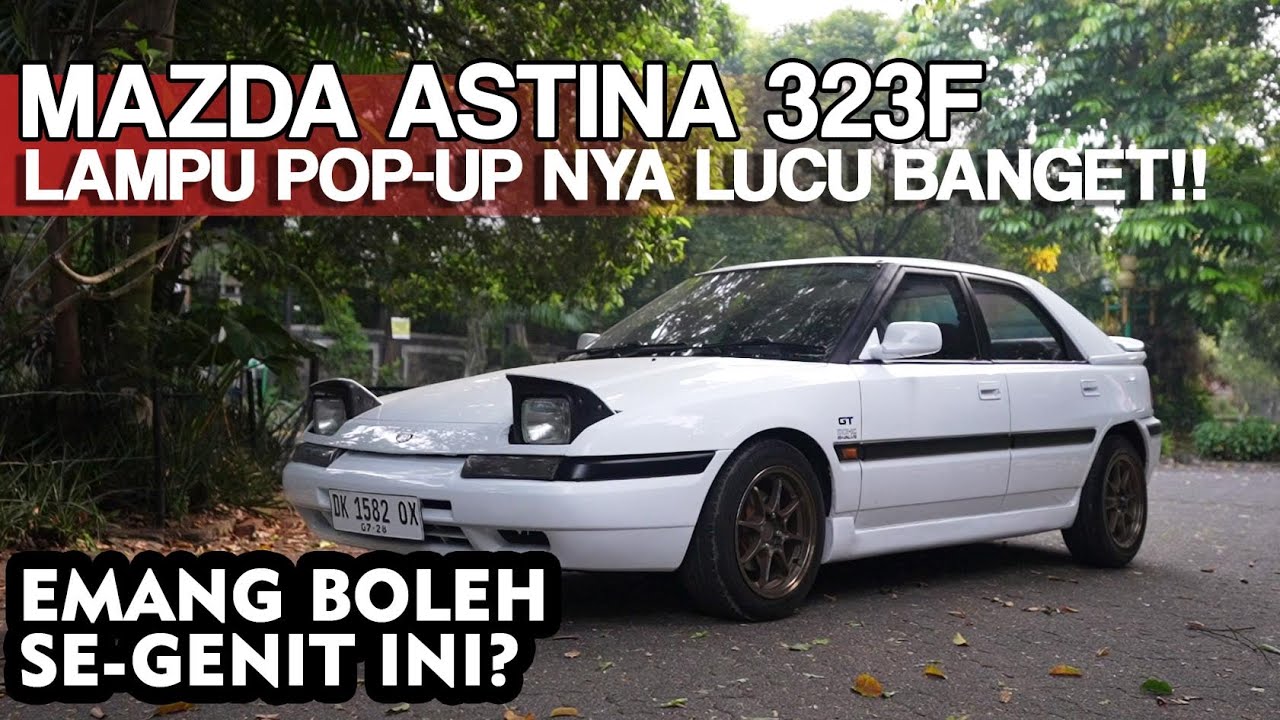 Review Mazda Astina yang sering dikira mobil tukang tahu (AE86) - YouTube