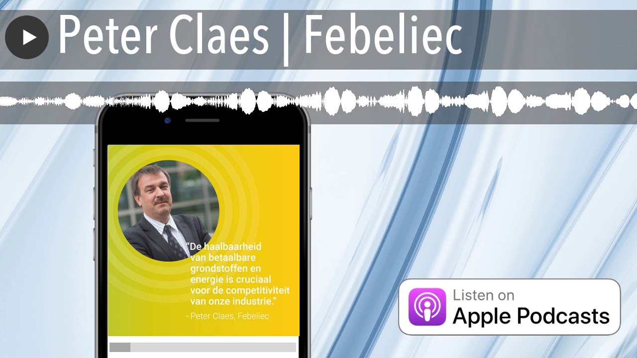 Peter Claes | Febeliec - YouTube