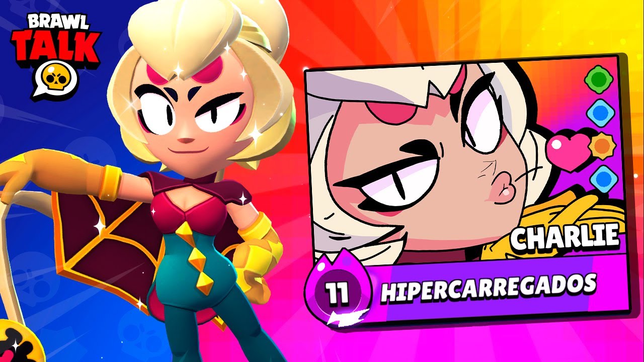 REVELEI TUDO SOBRE A NOVA BRAWLER CHARLIE e ELA É MAIS FORTE DO QUE ...