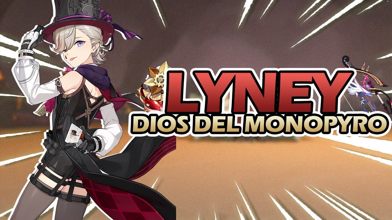 DIOS DEL MONO PYRO 🔥 BUILD DE LYNEY | GENSHIN IMPACT - YouTube