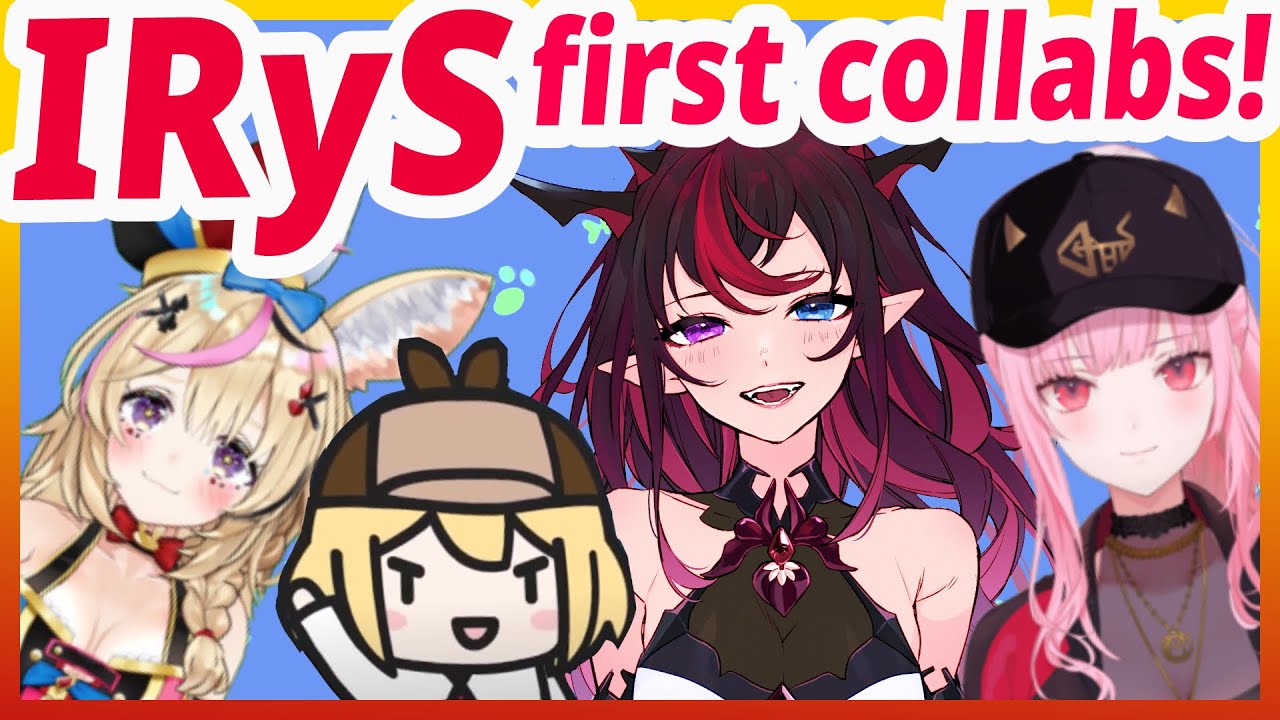 IRyS plays with her senpai after joining WRONG minecraft server! Gonna ...