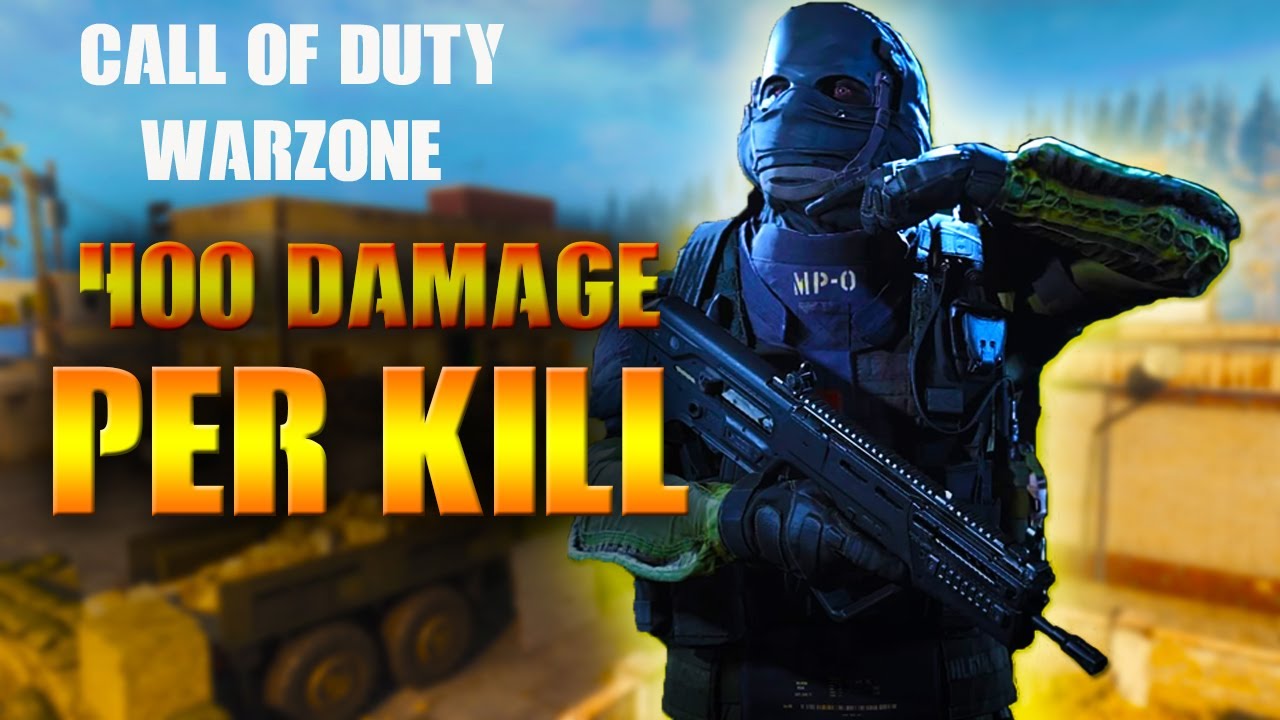 Call Of Duty Warzone 400+ Damage per Kill - YouTube
