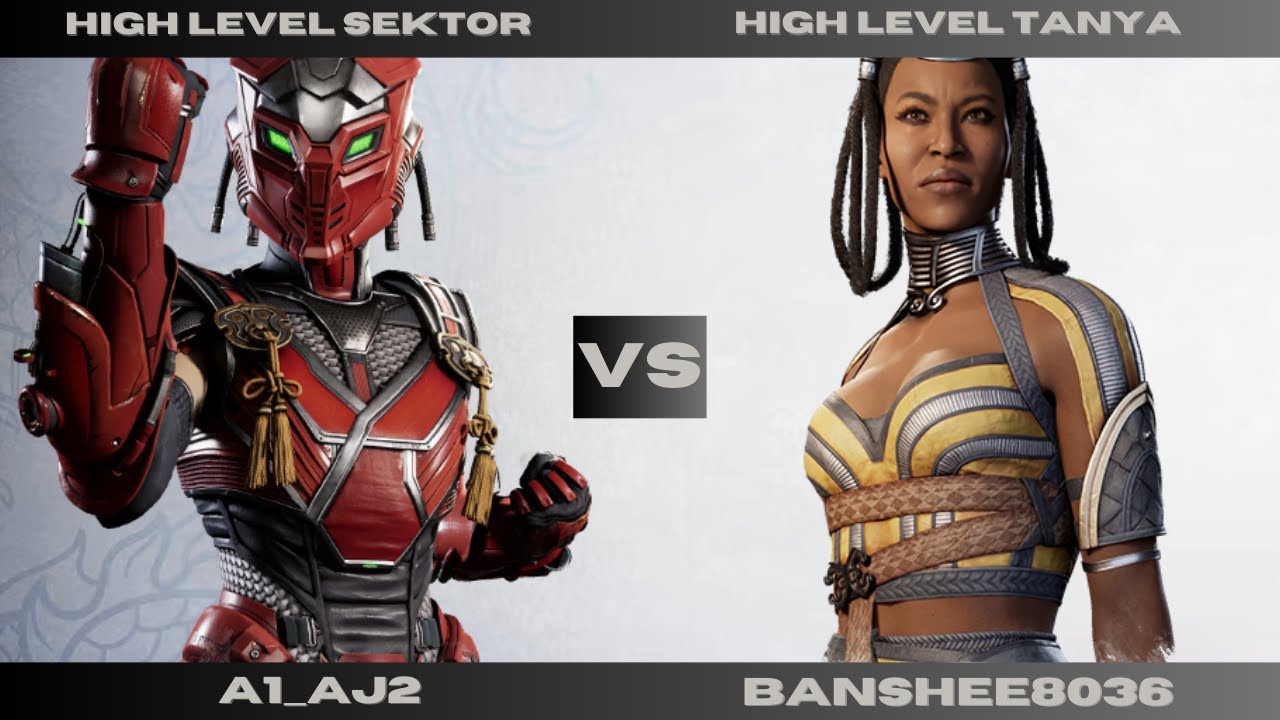 A1_AJ2 (Sektor) vs Banshee8036 (Tanya) High Level Ranked Match (Mortal Kombat 1) - YouTube