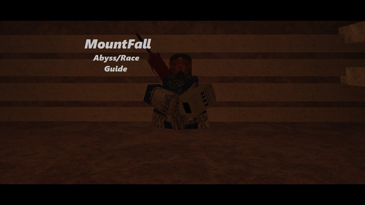 How to change race/abyss - MountFall - YouTube