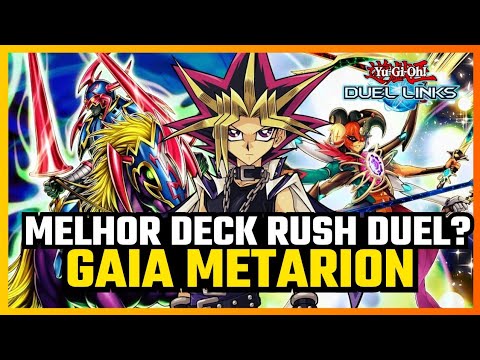 Melhor Deck do Rush Duel? Aprenda a Jogar Com Gaia Metarion - Yu-Gi-Oh ...