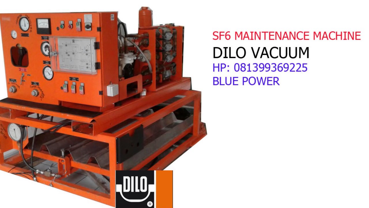 Dilo Vacuum Rental Bluepower - YouTube