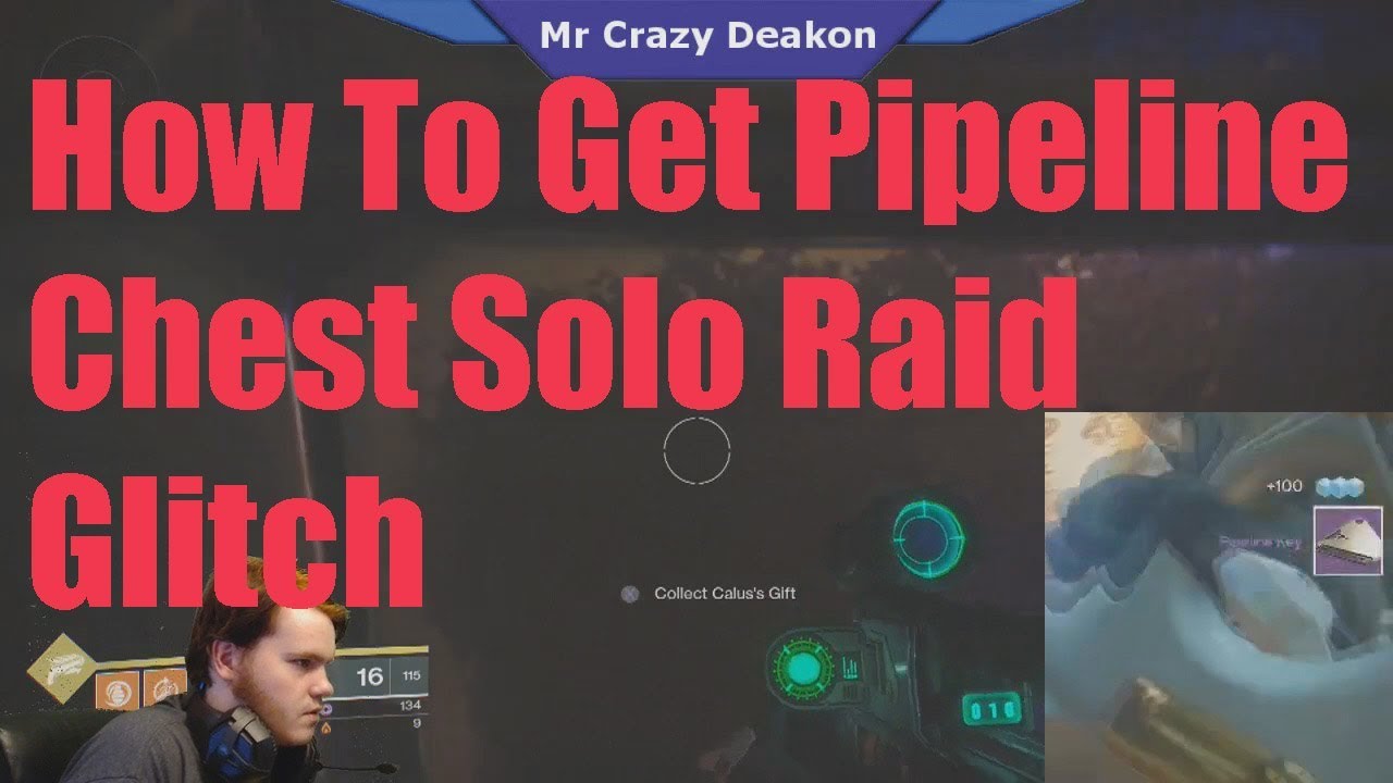 Destiny 2 Leviathan Raid How to Get Pipeline Chest Solo Out Of Map ...