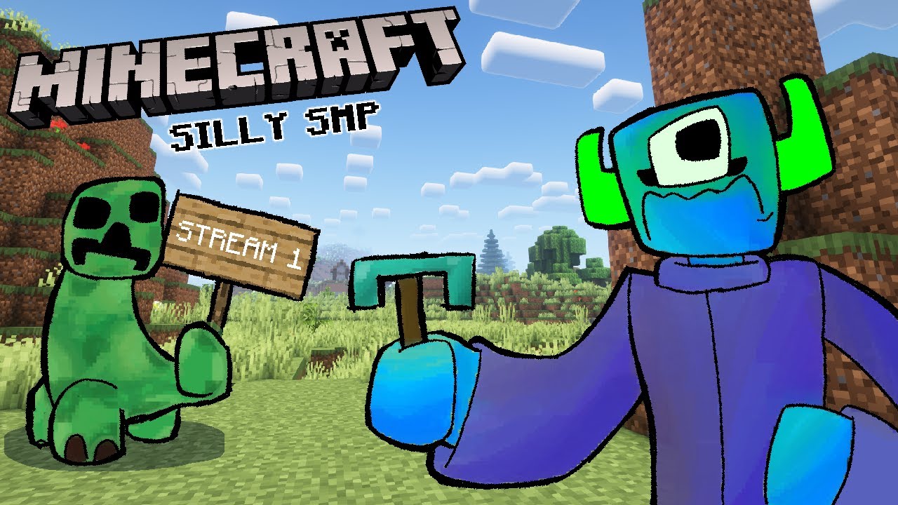 SILLY SMP DAY ONE | Silly SMP Stream #1 - YouTube