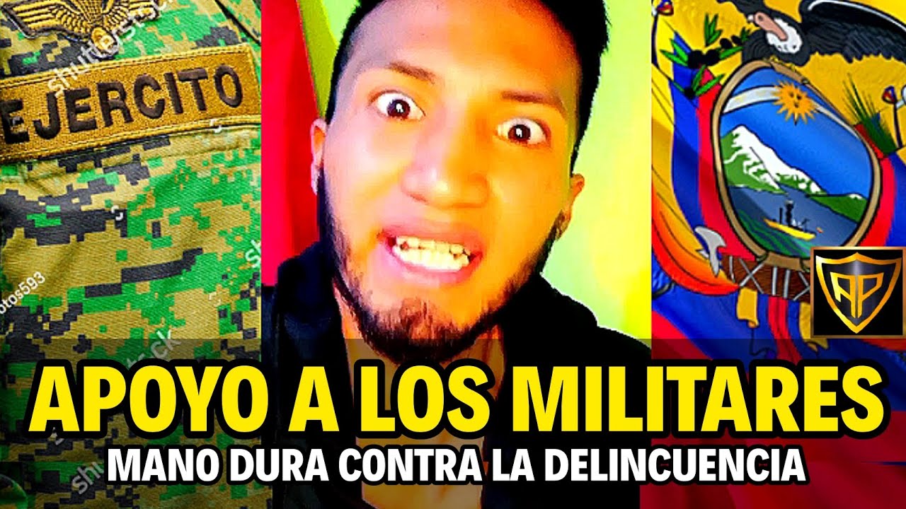 APOYO A LOS MILITARES | Ecuador 2024 | ANDAMOS RULAY - YouTube