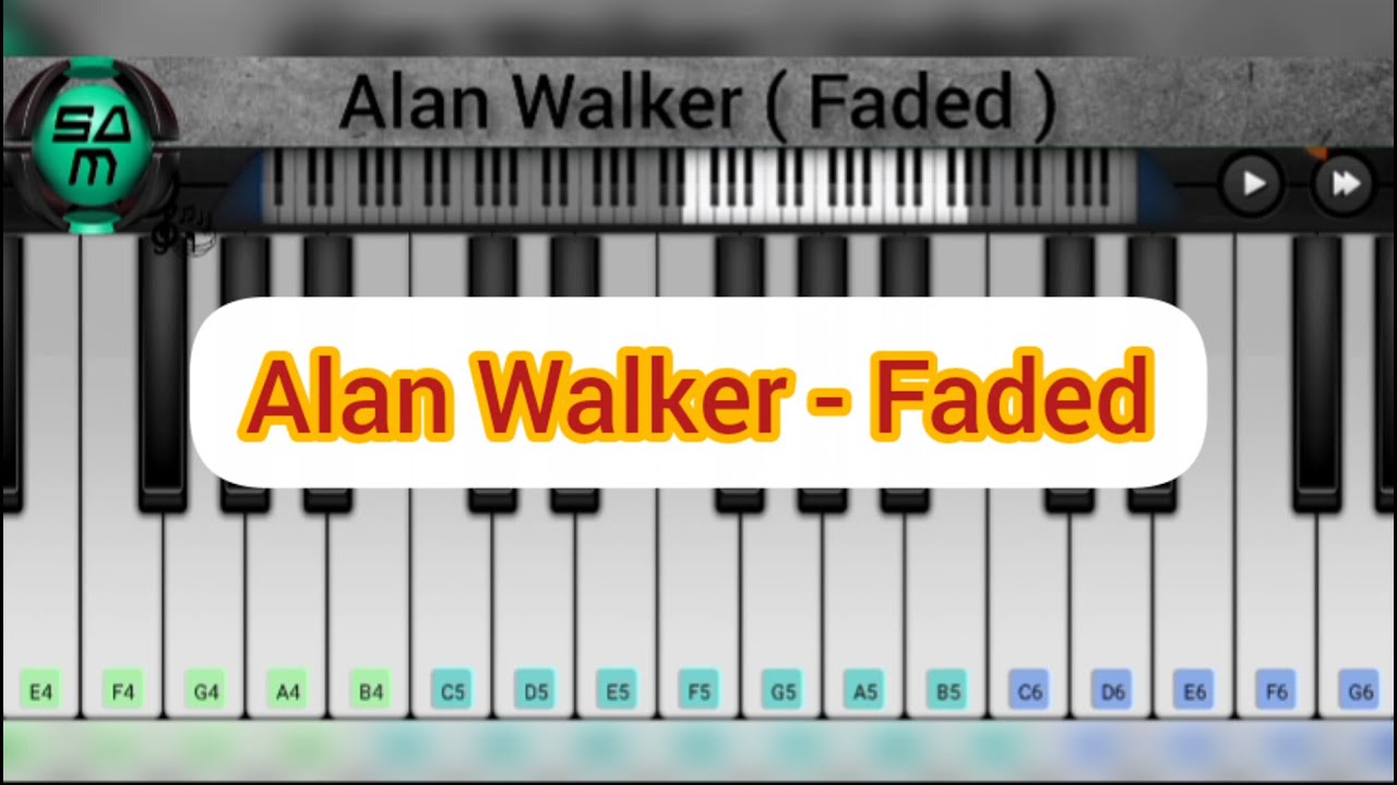 Alan Walker - Faded - Piano Cover - Sam Piano - YouTube
