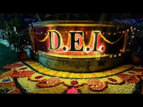 Open day celebration in Dayalbagh Educational Institute Agra || Aman ...