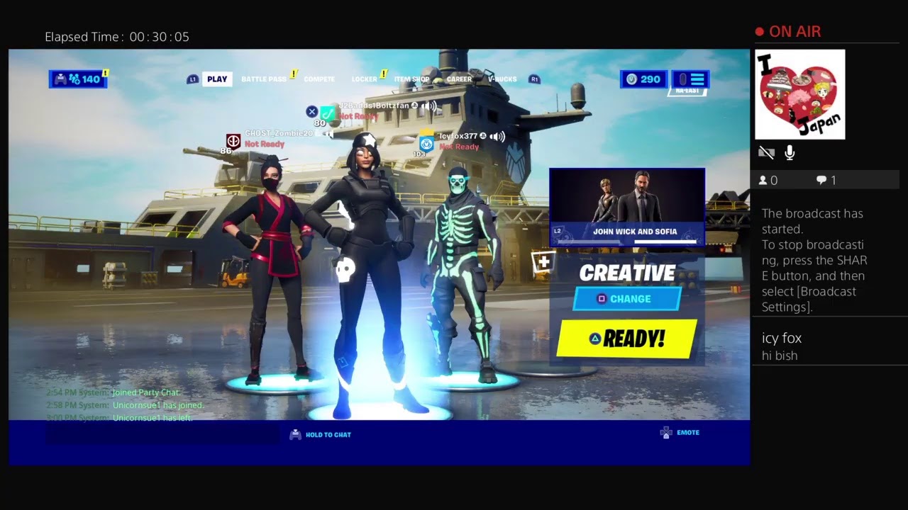 Live Live fortnite Live - YouTube