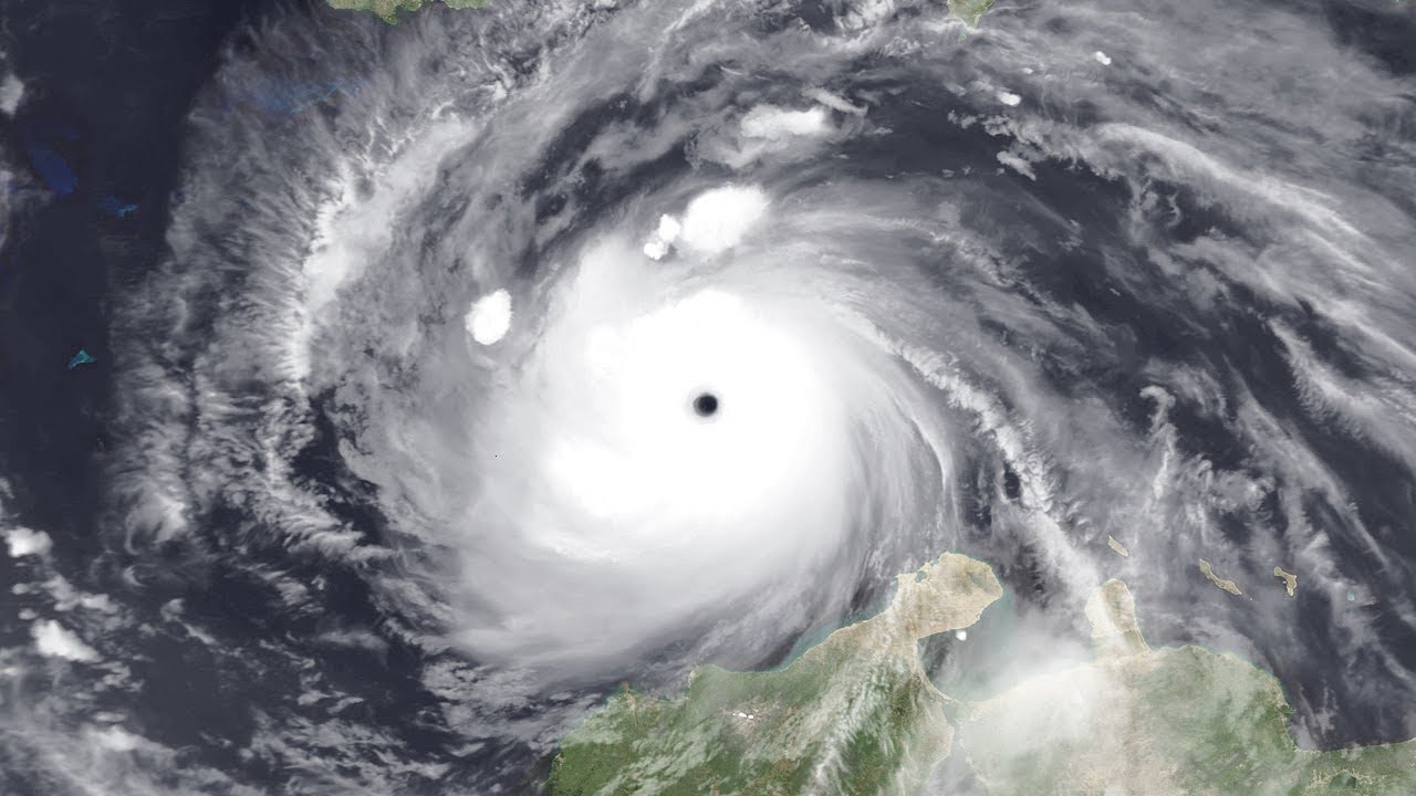 The track of Hurricane Felix (2007) - YouTube