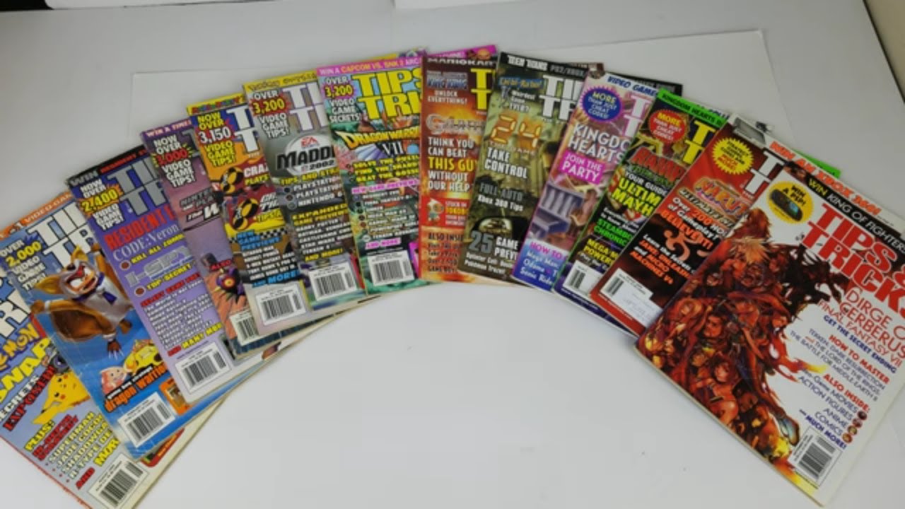 Tips and Tricks Video Game Magazine Lot of 13 Issues 1999-2001, 2006 ...