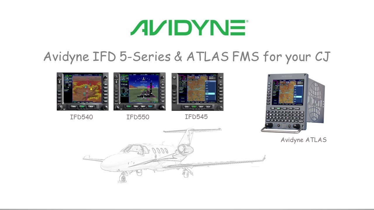 Elevate Your Citation: Upgrading to Avidyne IFD5-Series and ATLAS FMS for Enhanced Capabilities ...