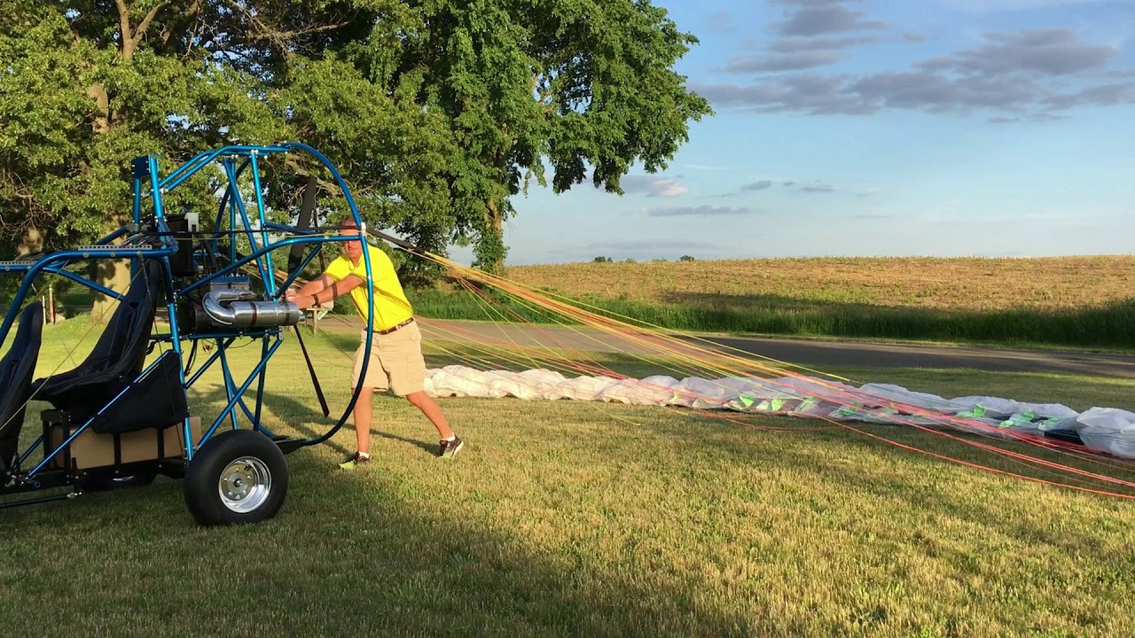 Infinity Pre-flight Parachute Prep - YouTube