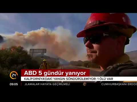 ABD 5 gündür yanıyor