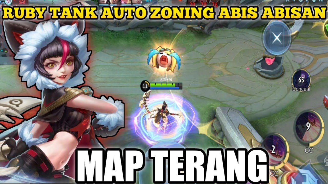 BUILD RUBY TANK | RUBY TANK GA ADA OBAT MAP TERANG MUSUH AUTO KETAKUTAN ...