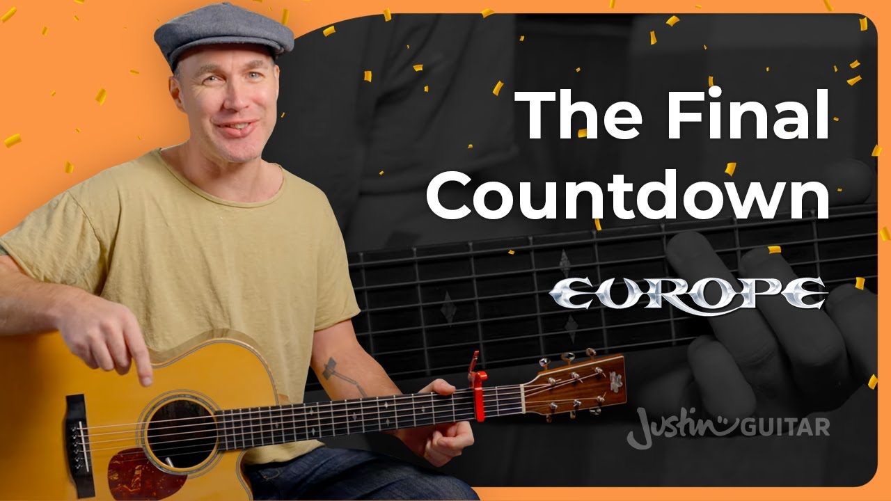 The Final Countdown | Guitar Lesson - YouTube
