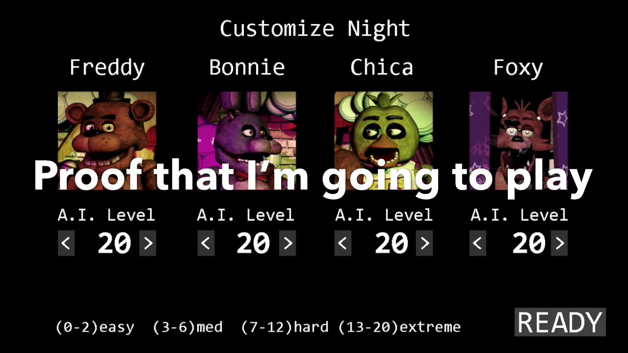 FNAF 20/20/20/20 MODE COMPLETED! - YouTube