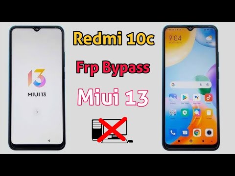Redmi 10c Frp Bypass Miui 13 | Without Pc 💻 | Redmi 10c Google Account Remove - YouTube