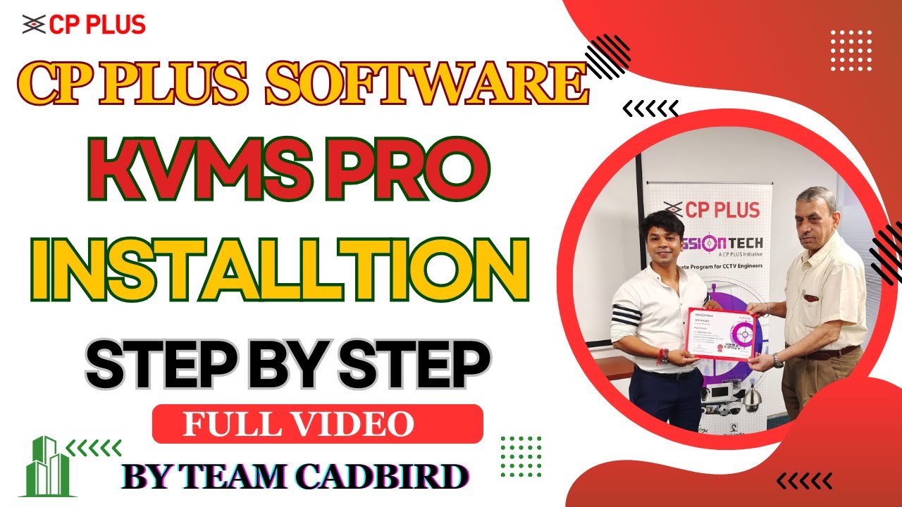 CP PLUS KVMS PRO PC SOFTWARE FULL VIDEO | BY TEAM CADBIRD |CP PLUS ...