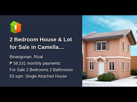 2 Bedroom House & Lot for Sale in Camella Meadows Binabognan Rizal ...