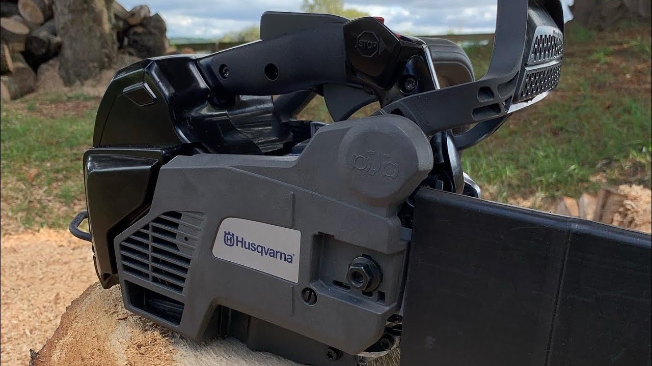 Husqvarna T540xp II - Black Edition. Machined and Ported, cutting Oak ...