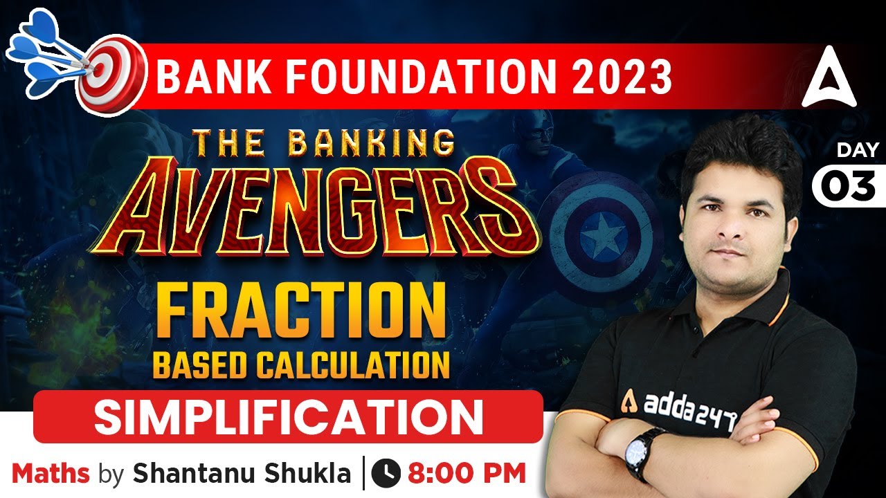 Fraction Based Calculation | Simplification | THE BANKING AVENGERS ...