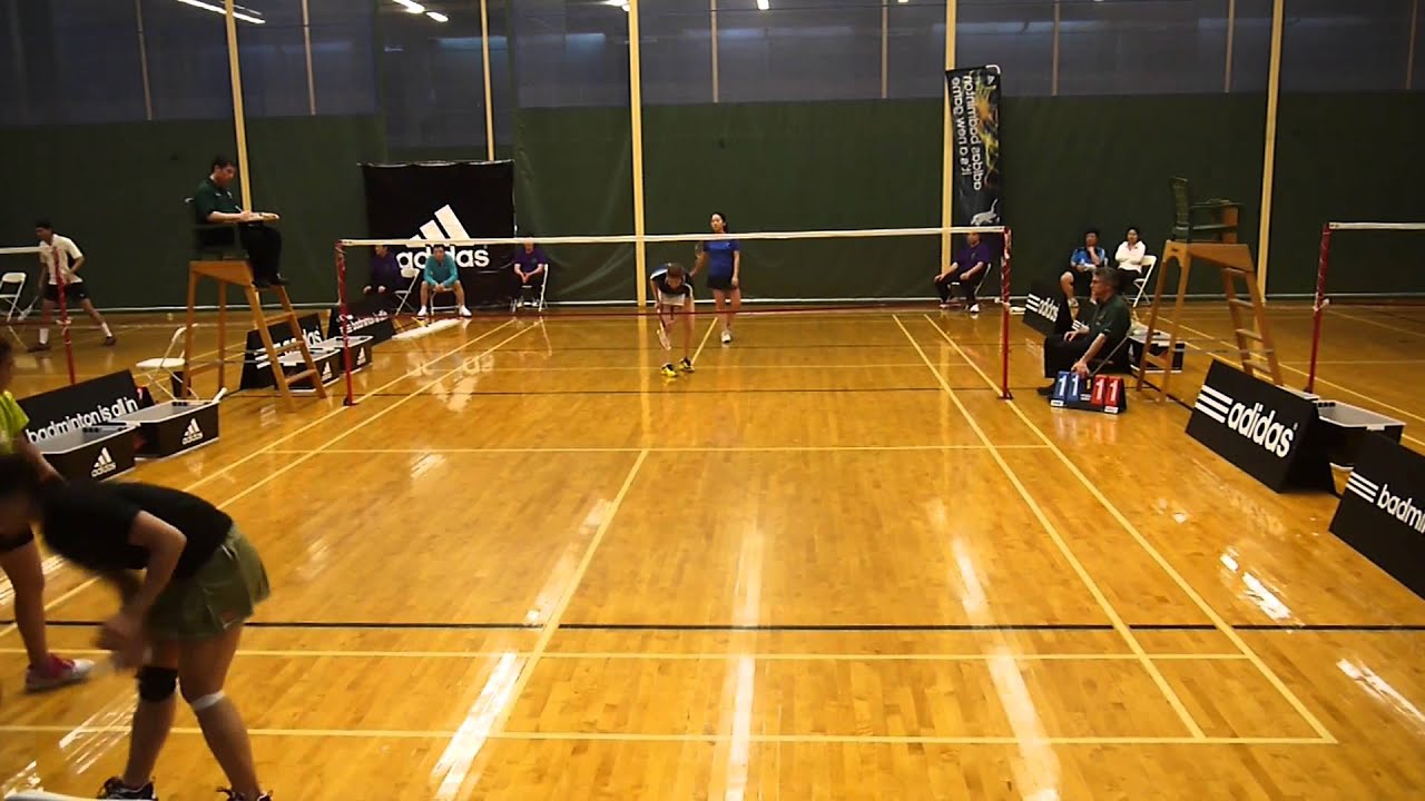 2014 Dave Freeman Open Badminton Classic A Level Women's Doubles Semi ...