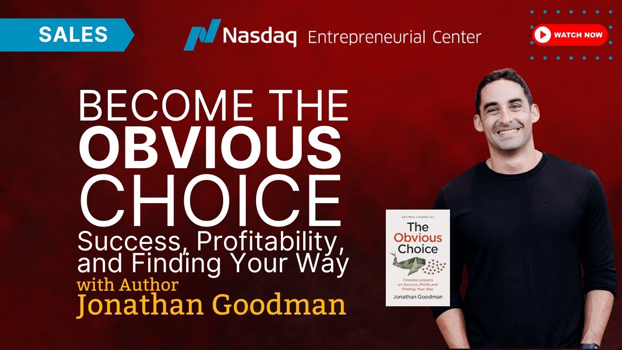 Become the Obvious Choice: Success, Profitability, and Finding Your Way ...