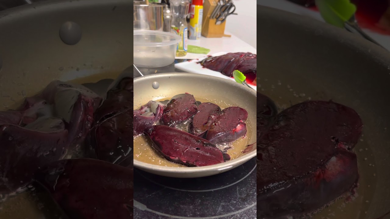 Easy Venison Liver Recipe! #shorts - YouTube