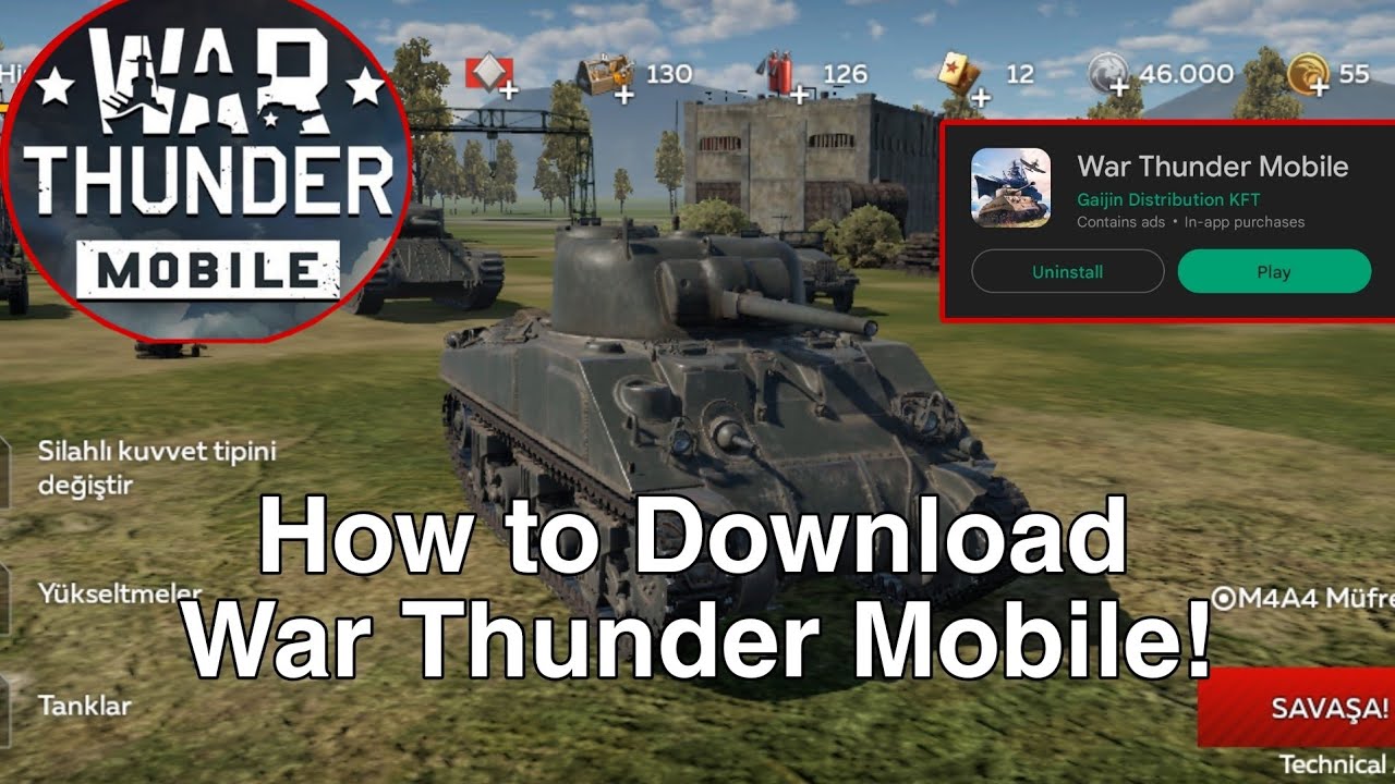 How to Download War Thunder Mobile! - YouTube
