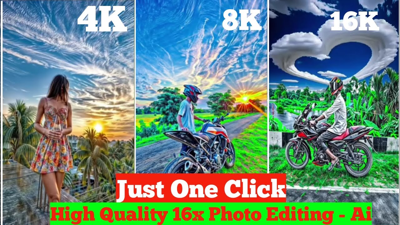 TRENDING 16x 8K QUALITY PHOTO EDITING | HIGH QUALITY PHOTO EDITING ...