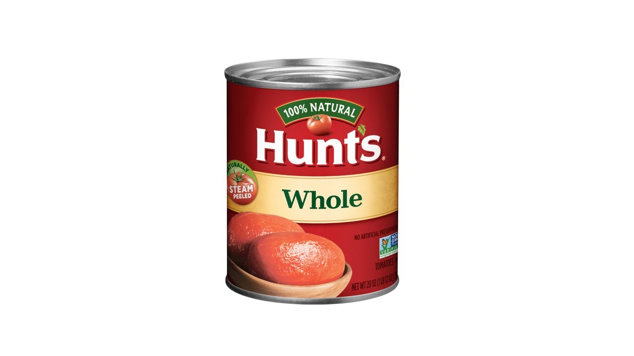 Hunts whole tomatoes ....they taste good - YouTube